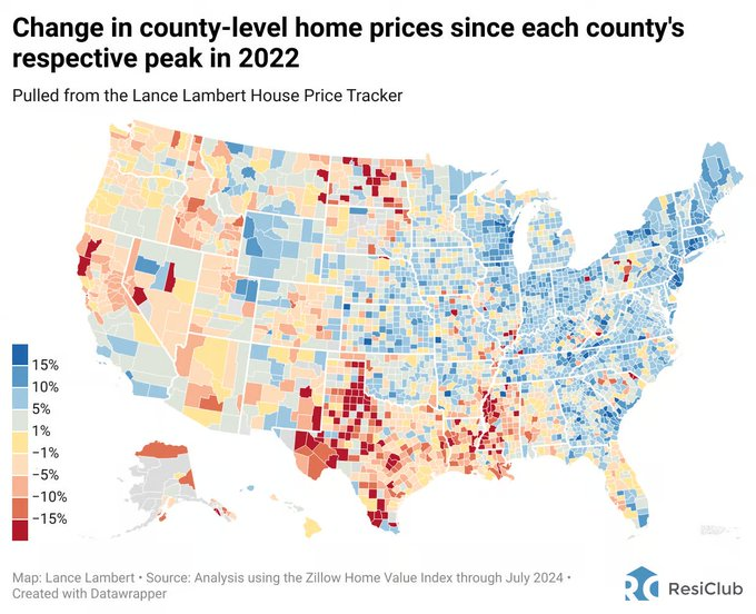 Home Price Heat Map – Multifamily Market News